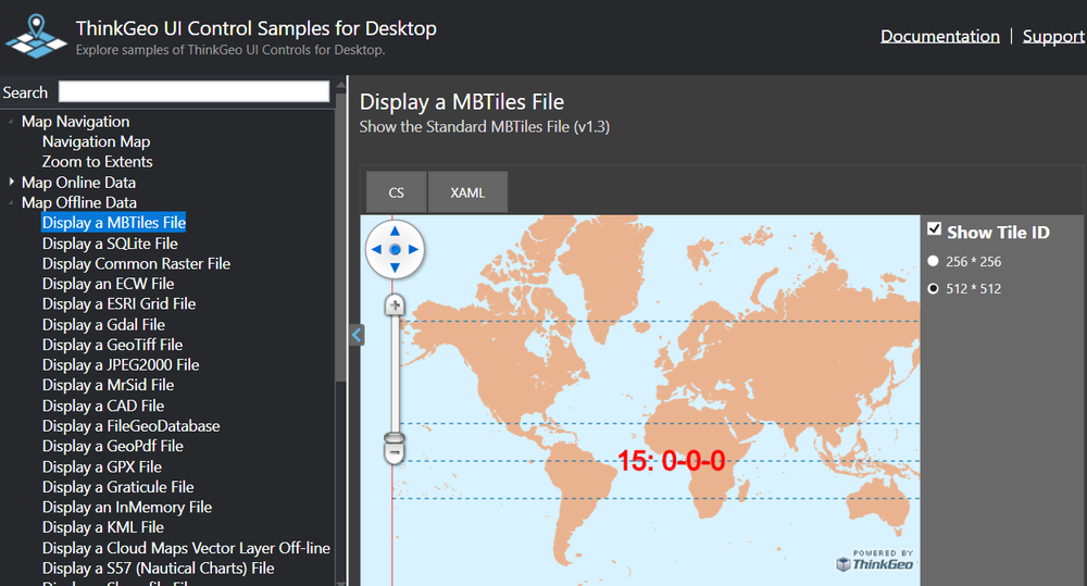 Using MBTiles — ThinkGeo, GIS Mapping Made Easy