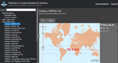 Using MBTiles — ThinkGeo, GIS Mapping Made Easy
