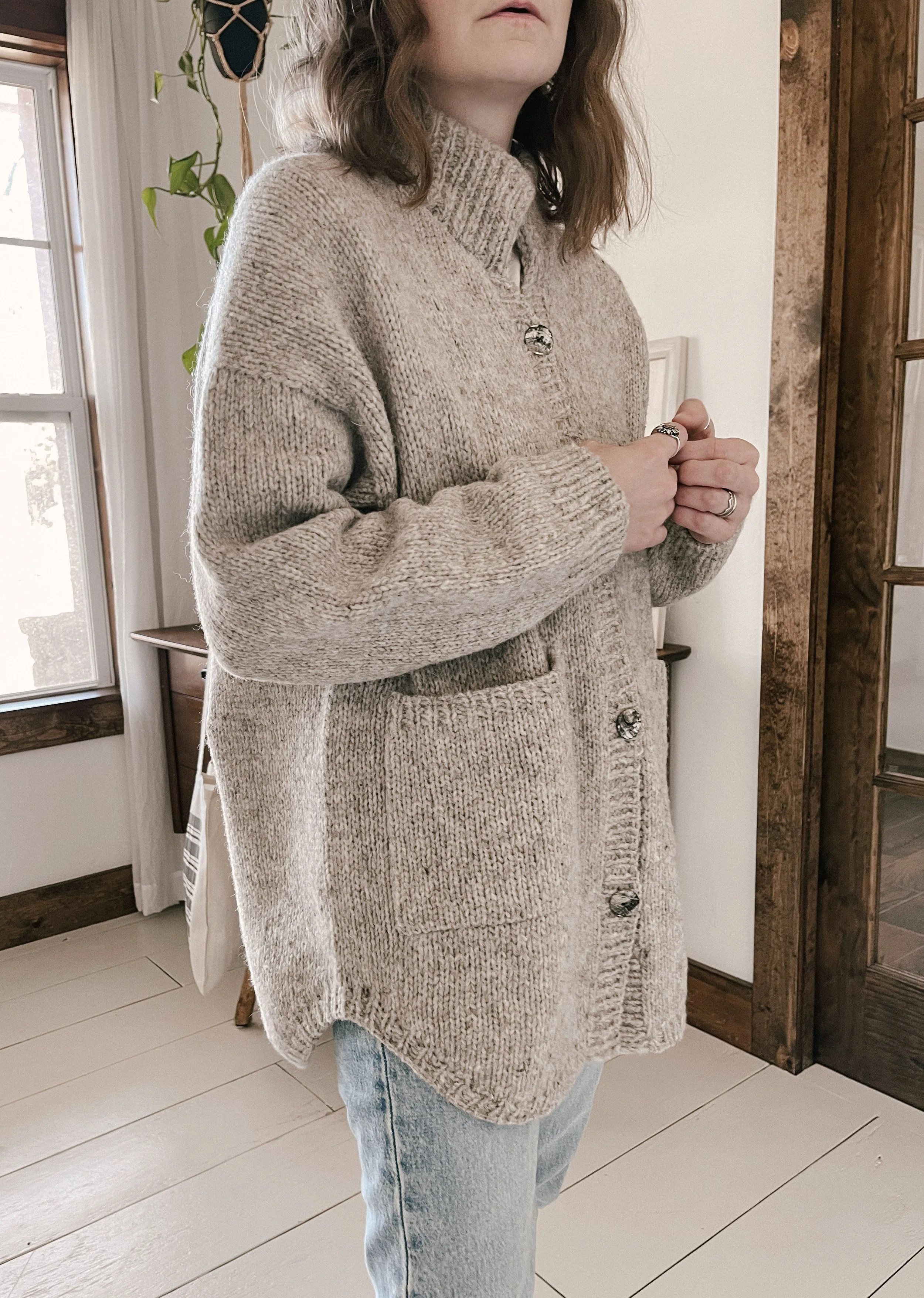 Miles Shirt-Jacket - Knitting Pattern — Ozetta