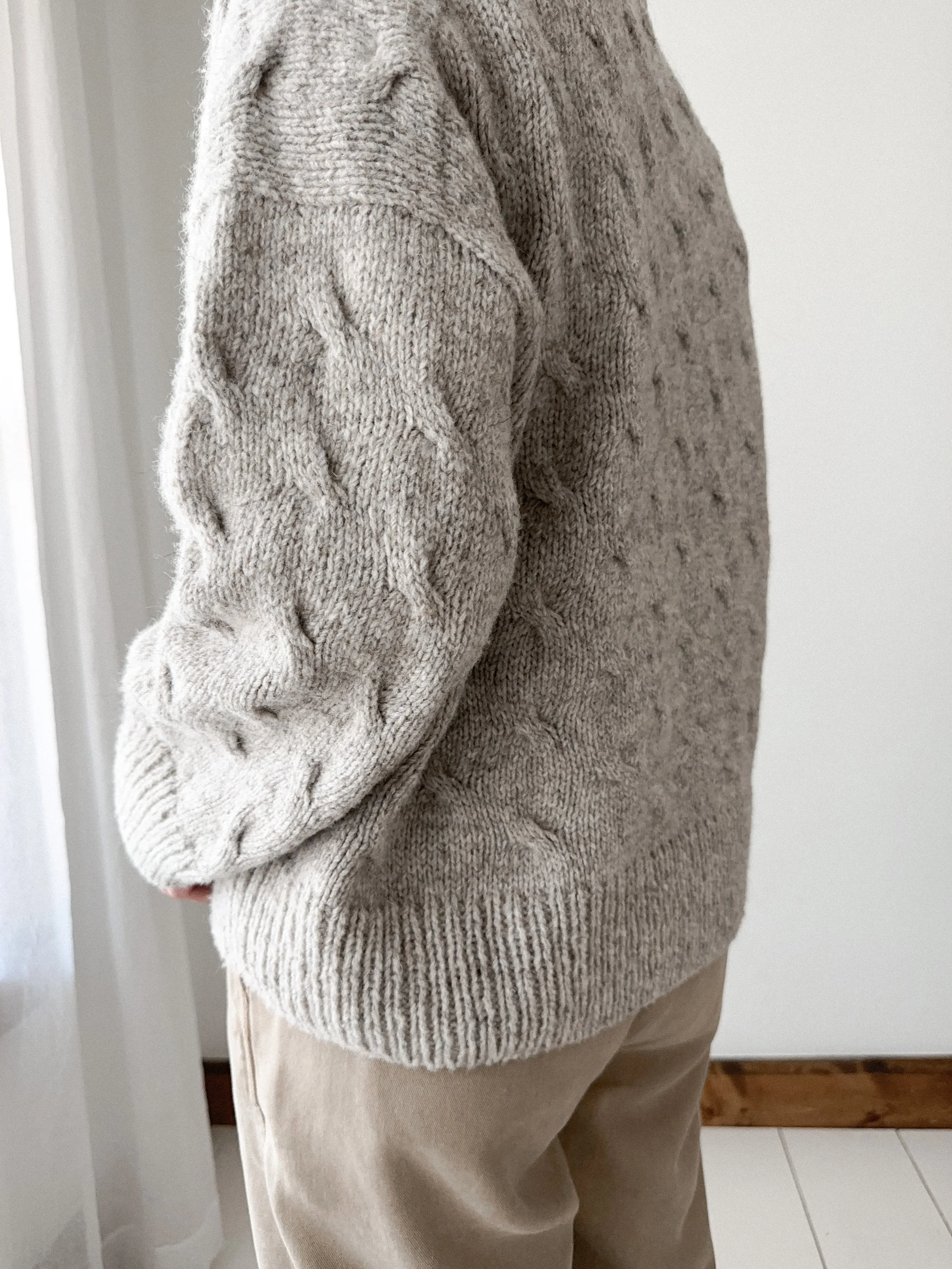 Seaway Pullover - Knitting Pattern — Ozetta