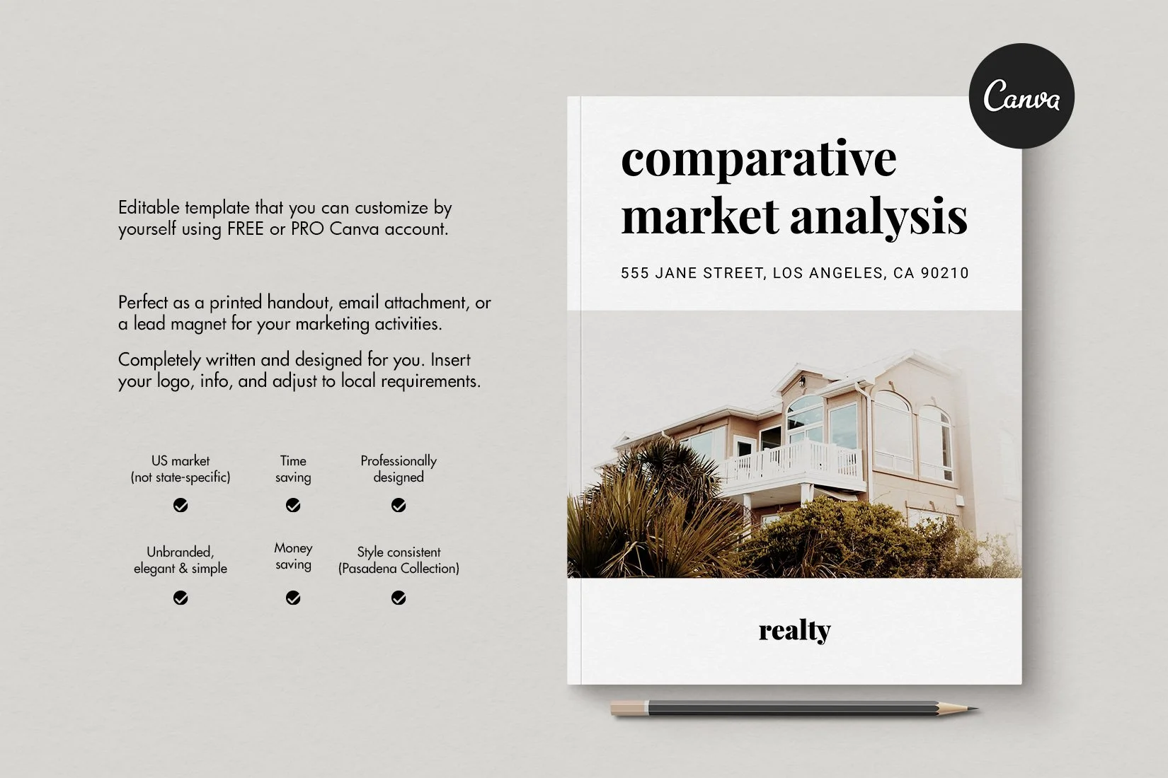 Real Estate Comparative Market Analysis Canva Template Realtor CMA Real Estate Comparative Market Analysis Canva Template Realtor CMA