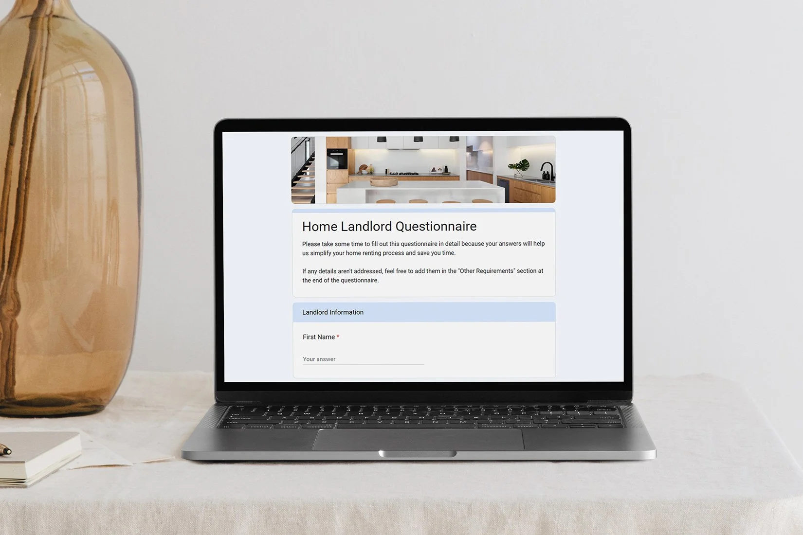 Google Landlord Questionnaire, Landlord Intake Google Form, Landlord ...