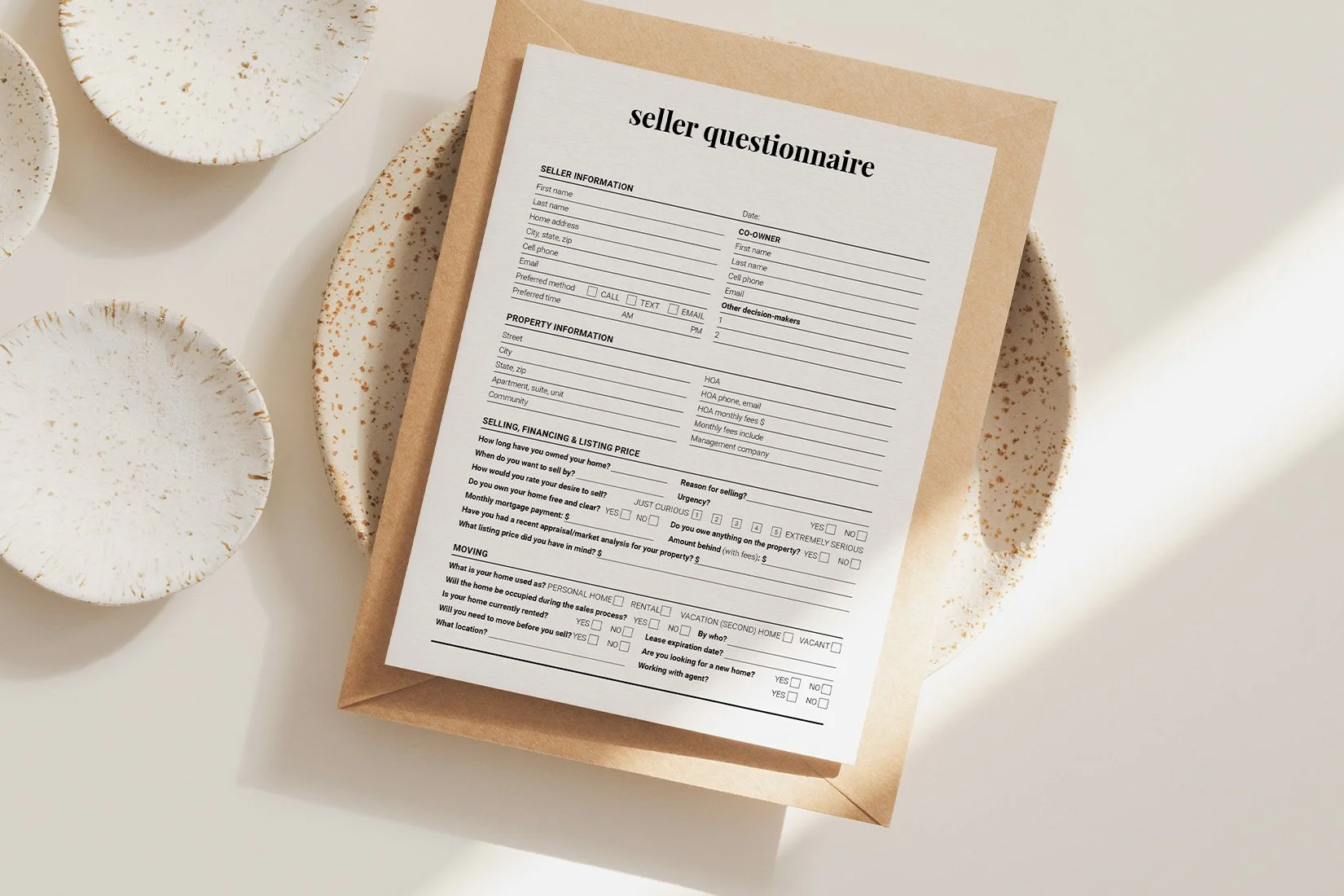 Real Estate Client Forms Bundle, Canva templates, Realtor ...