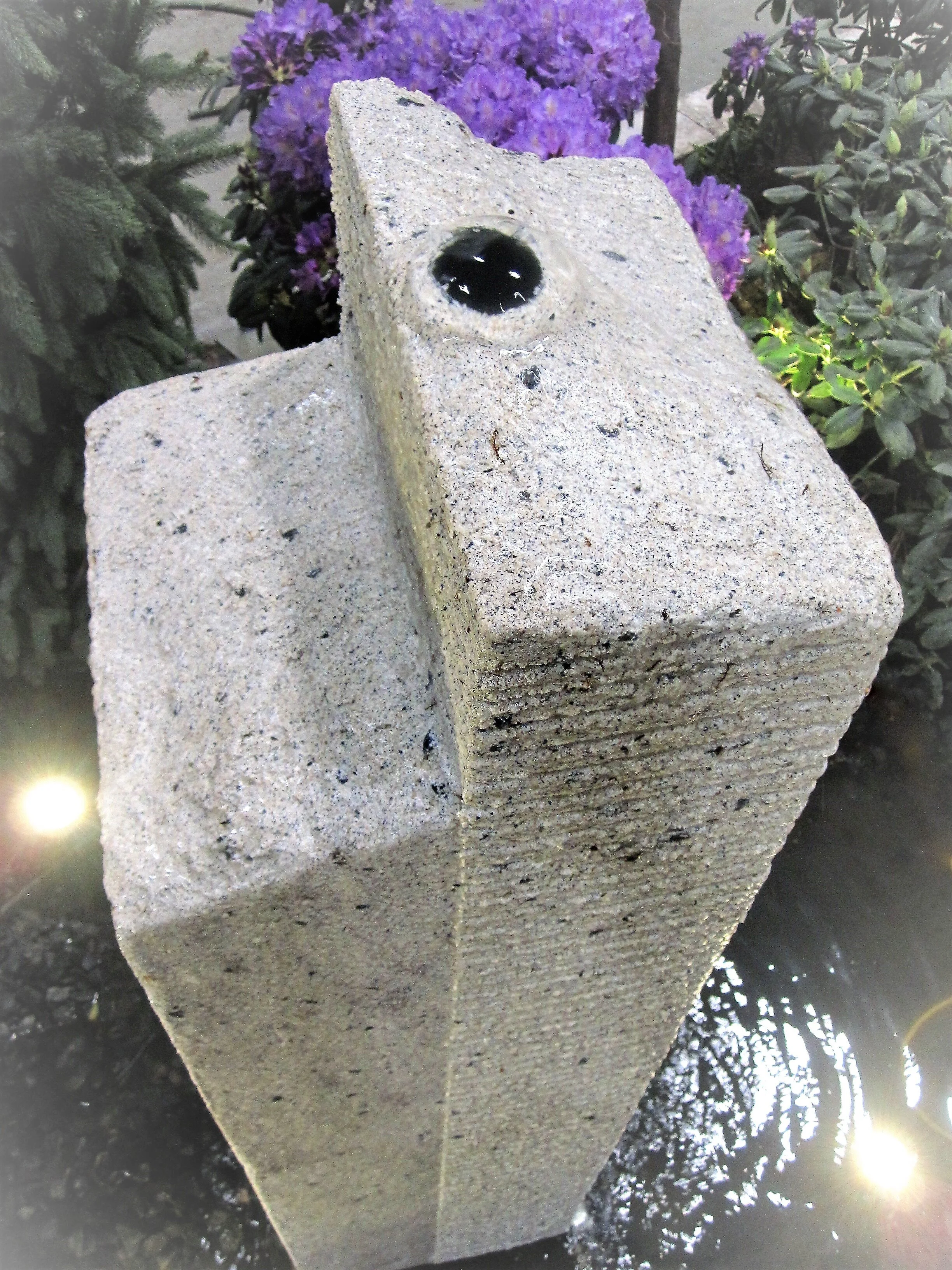 CUBOID - Water Feature — Classic Artisan Sculptures