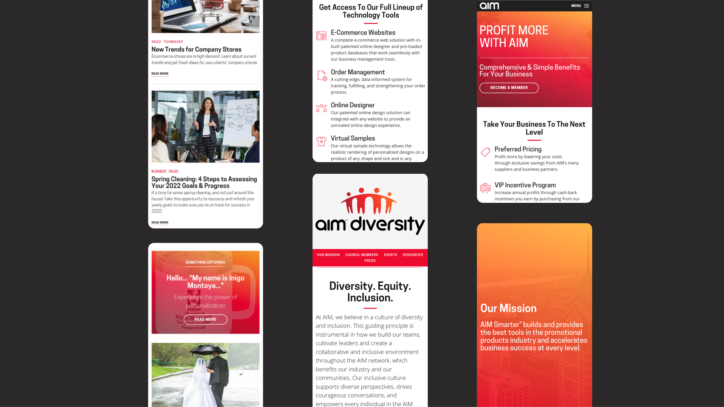 AIM Smarter — blackcatdesignhouse