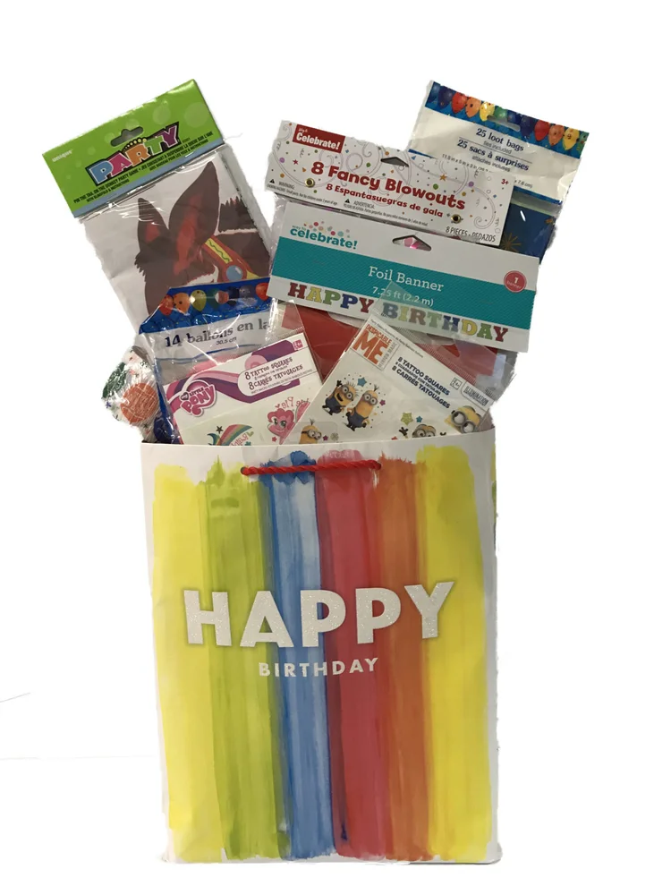 Donate Party Fun Packs (Long Island) — Birthday Wishes