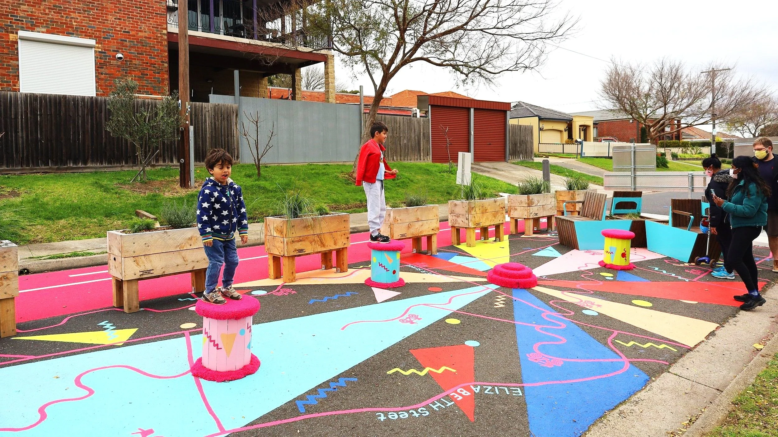 Playable Streets - Participatory Art for Norm Bending Connections
