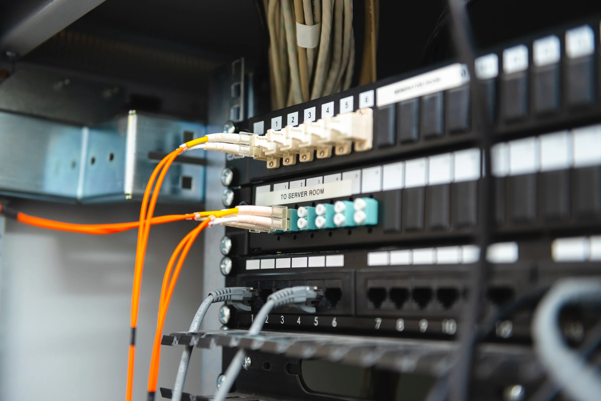 AX The Palace Hotel - Installation of a Fibre Optic network using ...