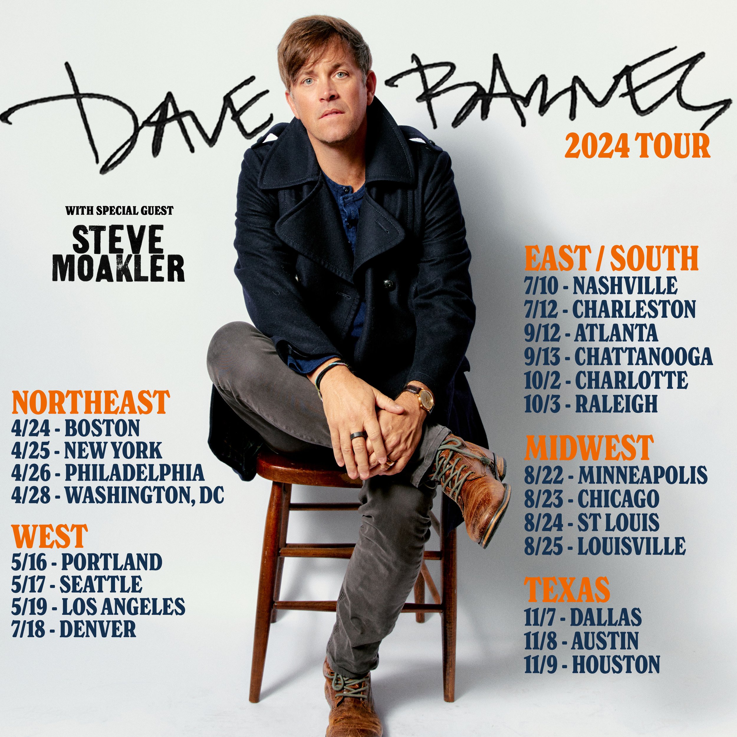 Tour — Dave Barnes