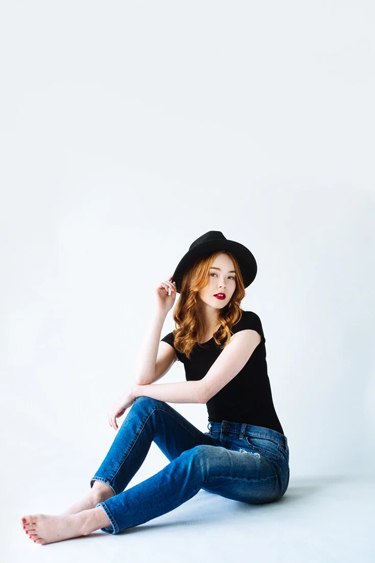 How To Do A Studio Photoshoot With Natural Light — Olivia Bossert Education