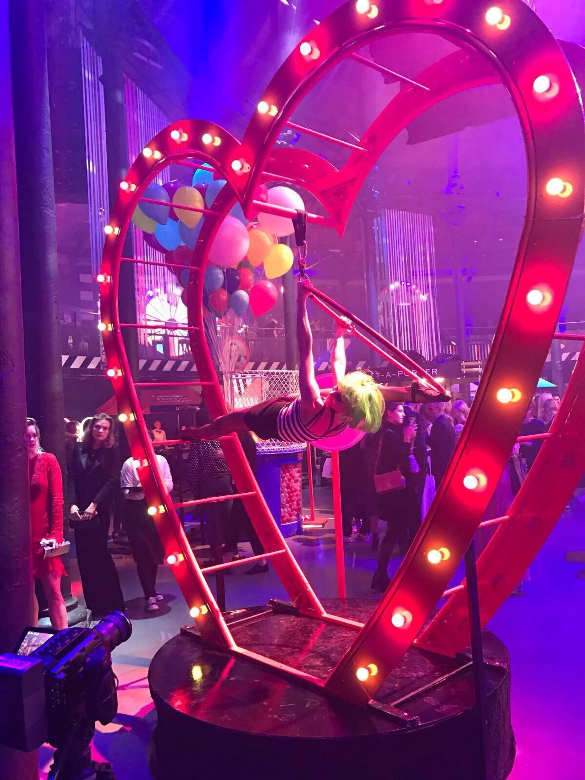 The Podium Blog: Debut of our new Giant Love Heart Prop — CEP