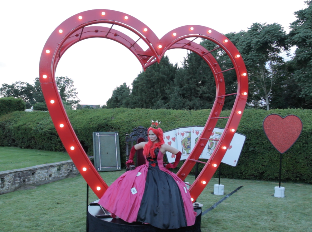 Queen Of Hearts Props
