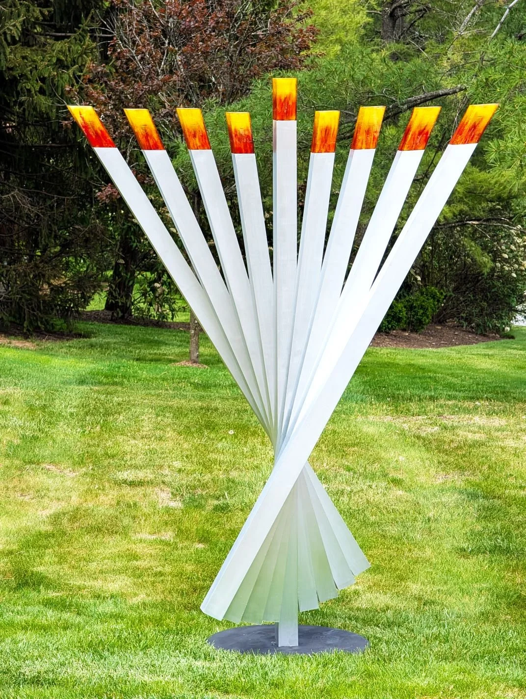 Public Art Menorahs — Moully Art