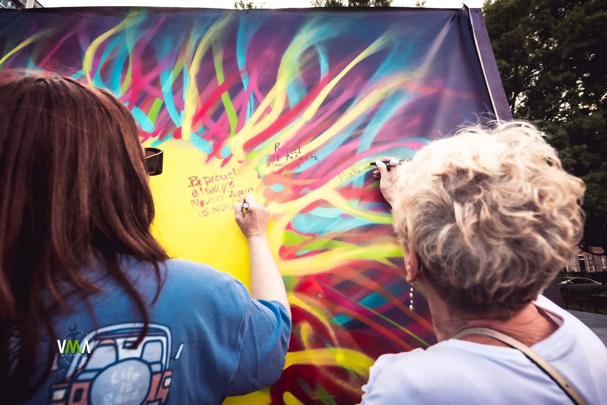 Am Yisrael Chai Murals — Moully Art