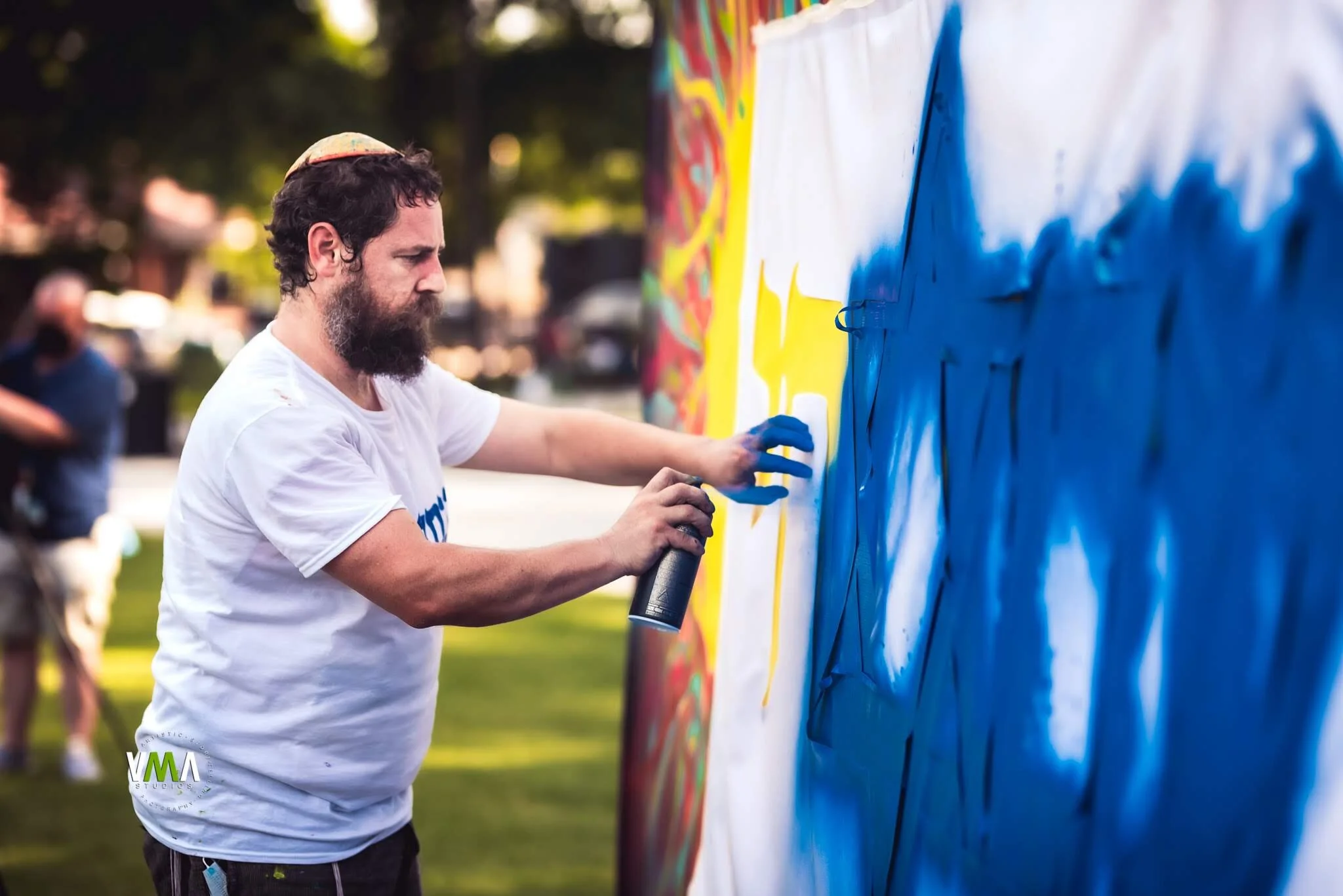 Am Yisrael Chai Murals — Moully Art