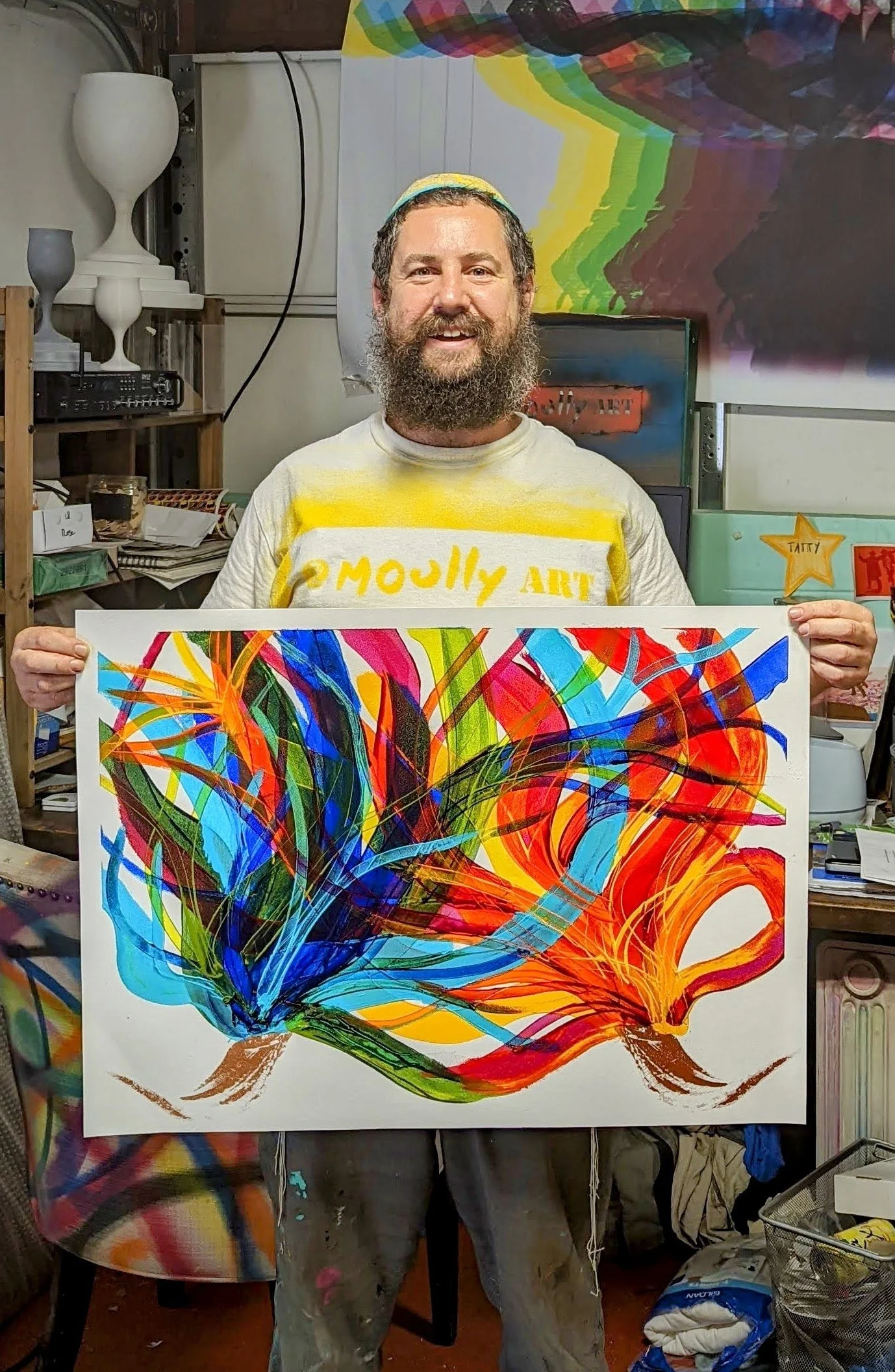 Shofar Art Challenge Day 1 — Moully Art