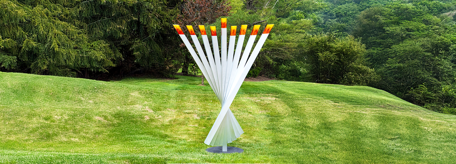 Public Art Menorahs — Moully Art