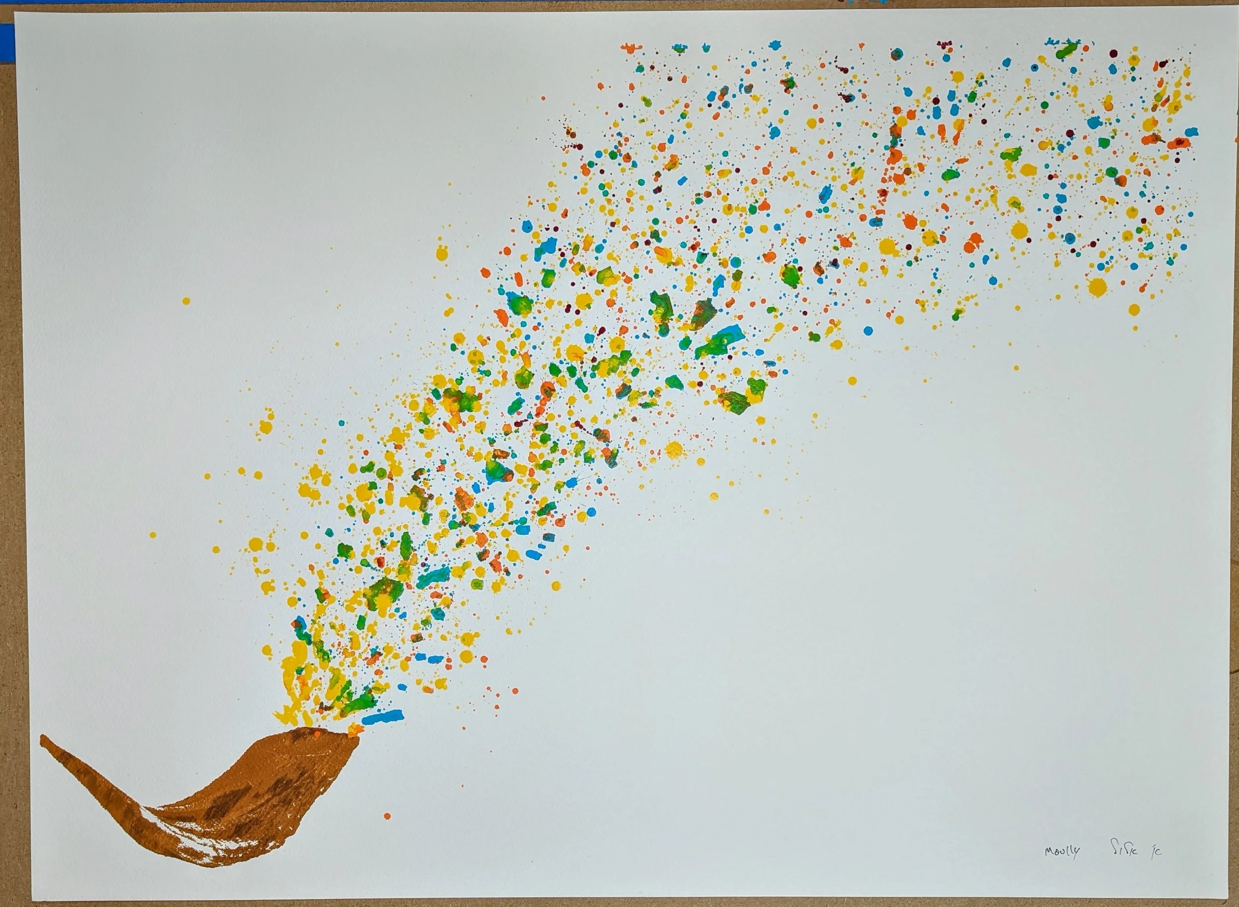 Elul Shofar Art Challenge — Moully Art