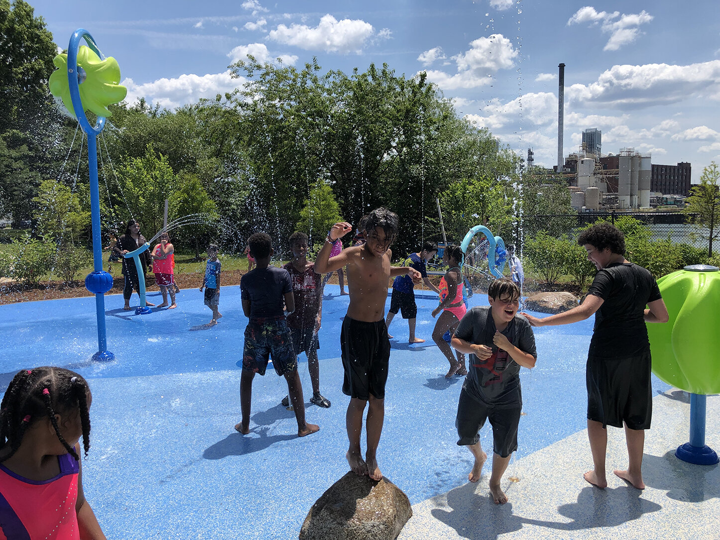 Taffrail Road Splash Pad | Brown, Richardson + Rowe