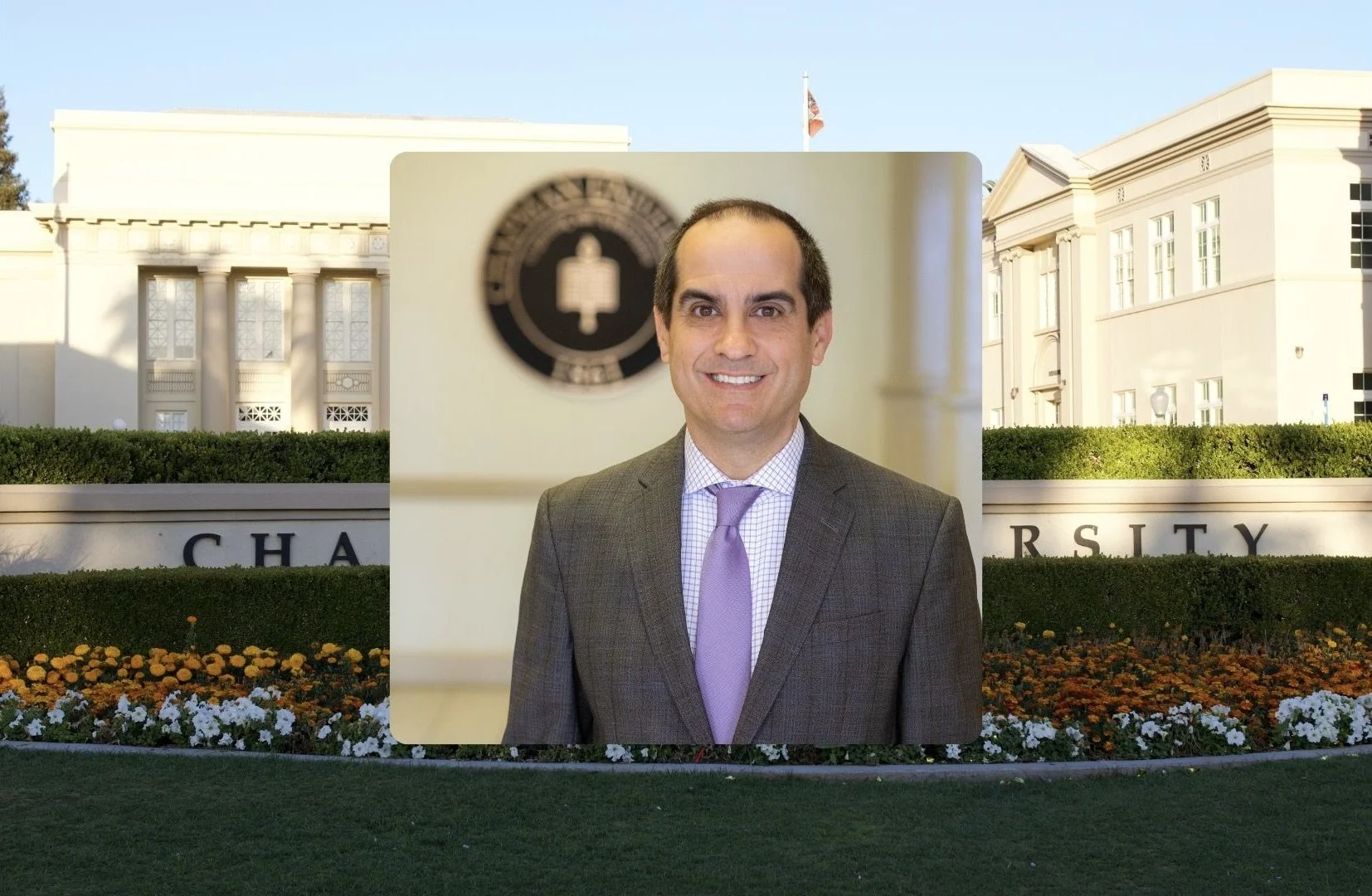 Chapman presidential candidate Matt Parlow pitches a future focused on ...