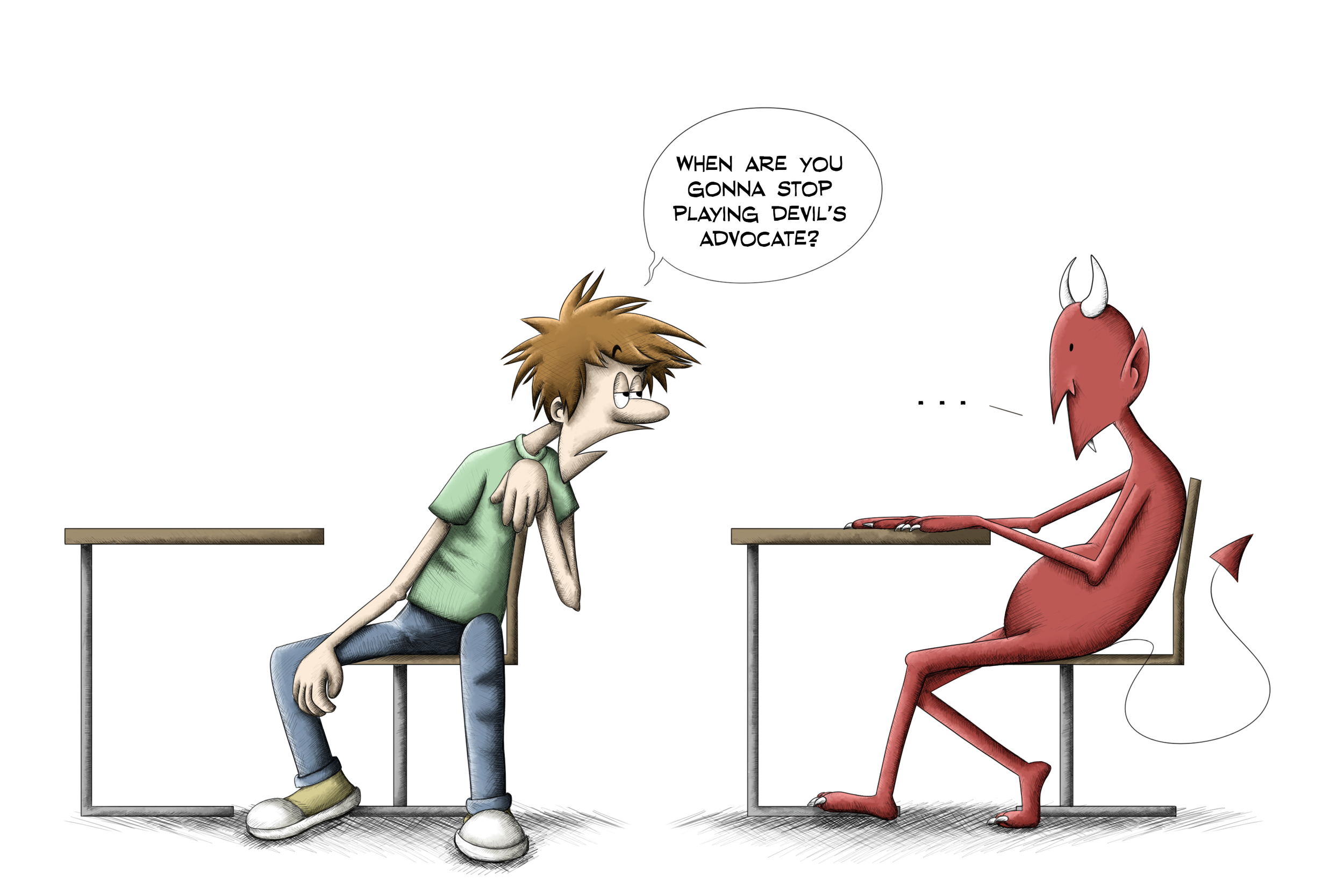 Opinion | Devil’s advocate: educational or detrimental? — The Panther ...