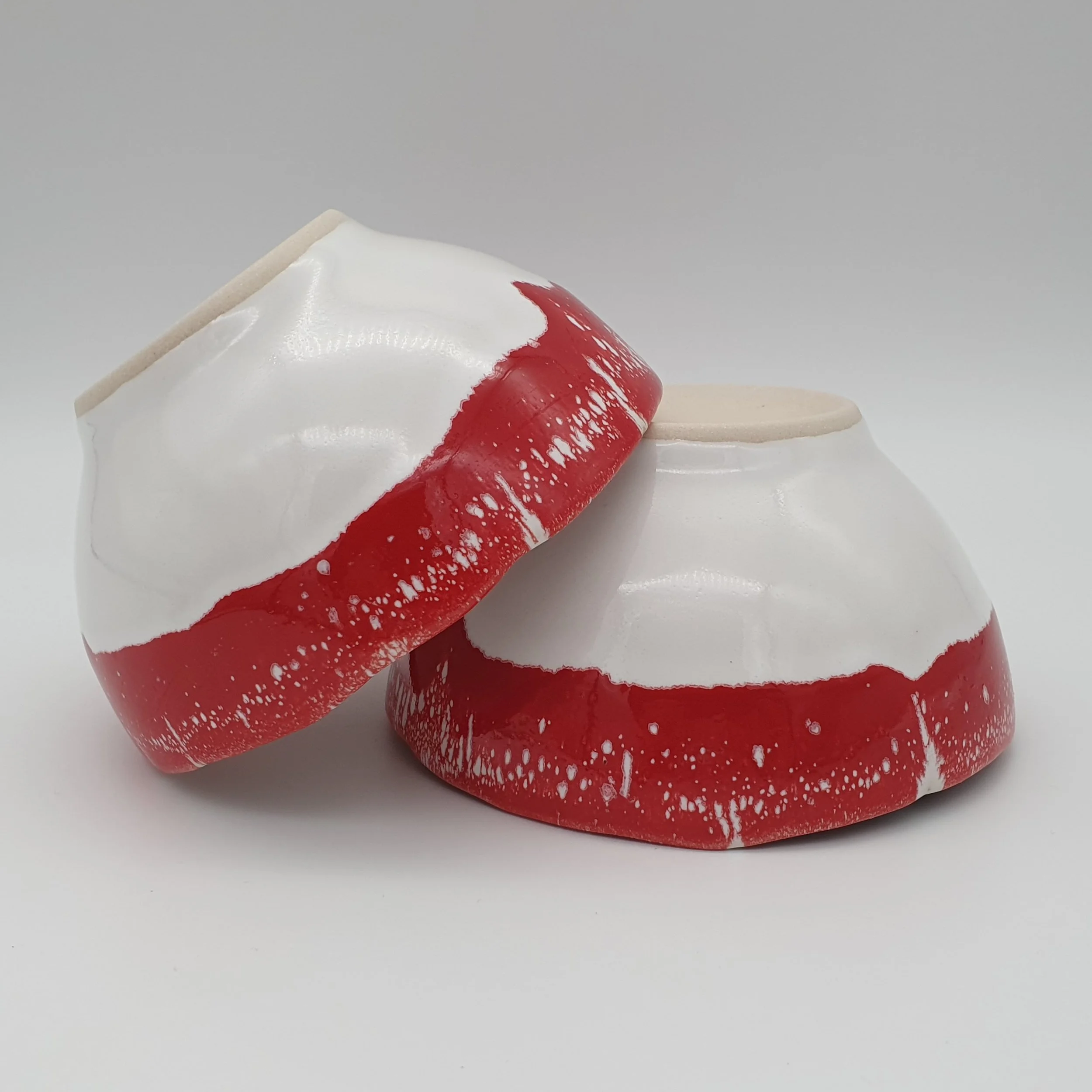 Red Rim Bowl — Fiachra Crowley Artist
