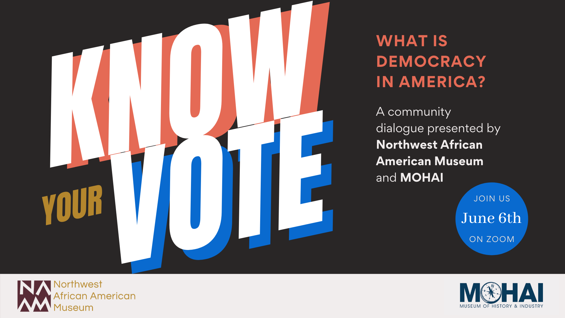 NAAM — Know Your Vote: What is Democracy in America?