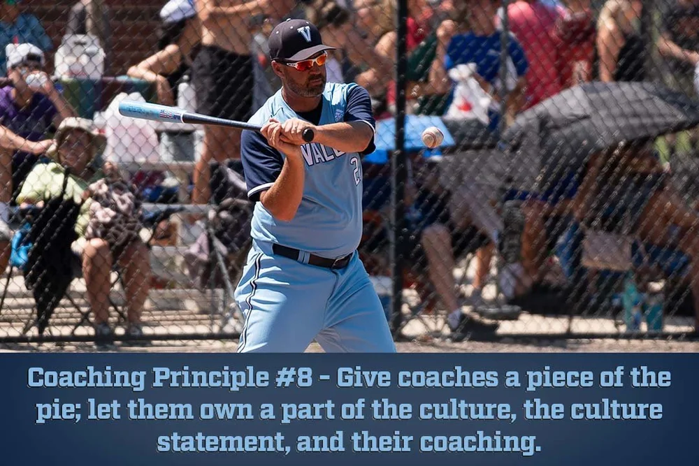 Principles of Coaching #8 - Give coaches a piece of the pie; let them ...