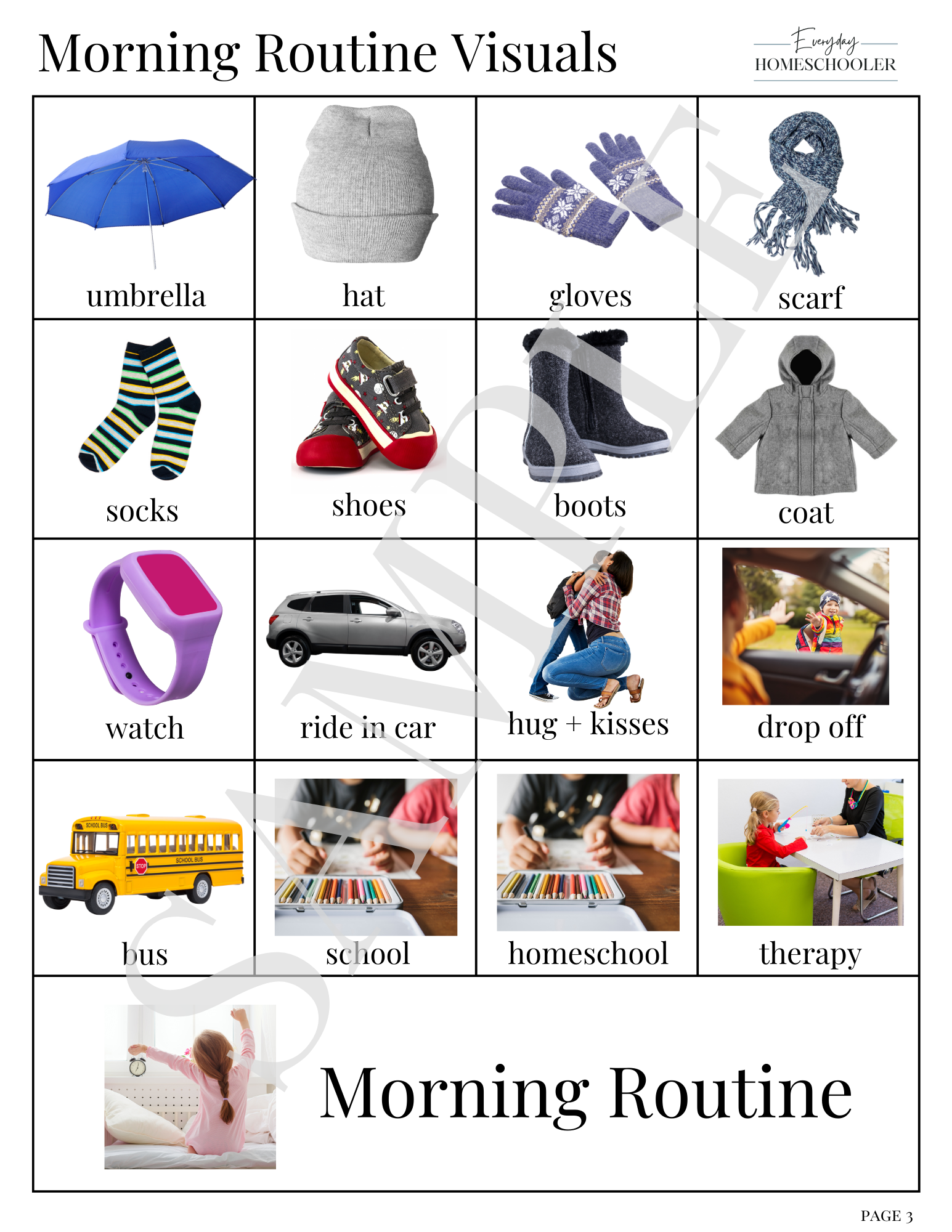 Routines — SHOP — Everyday Homeschooler