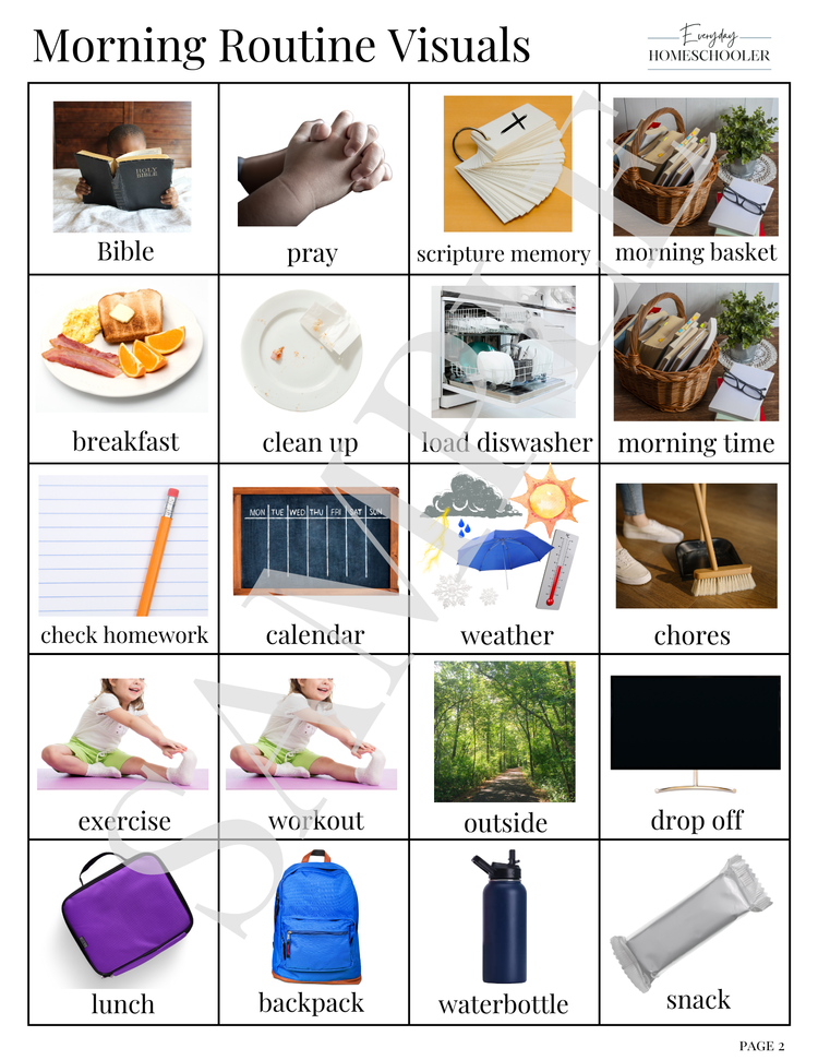 Routines — SHOP — Everyday Homeschooler