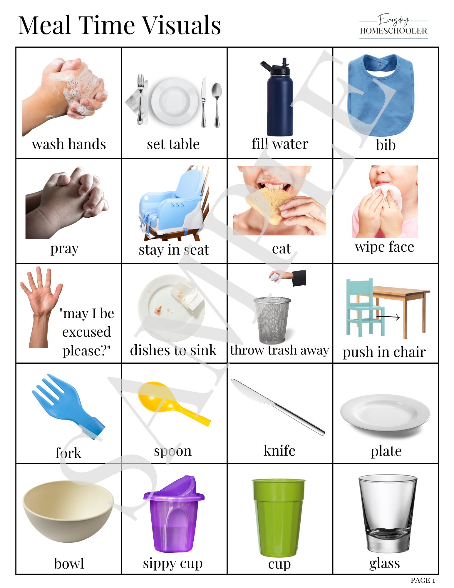 Food — SHOP — Everyday Homeschooler