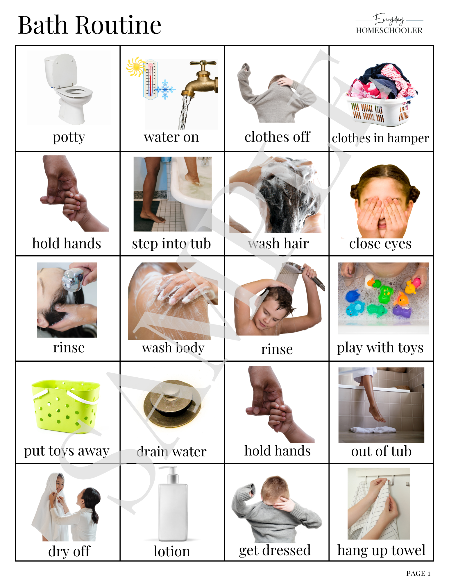 Routines — SHOP — Everyday Homeschooler