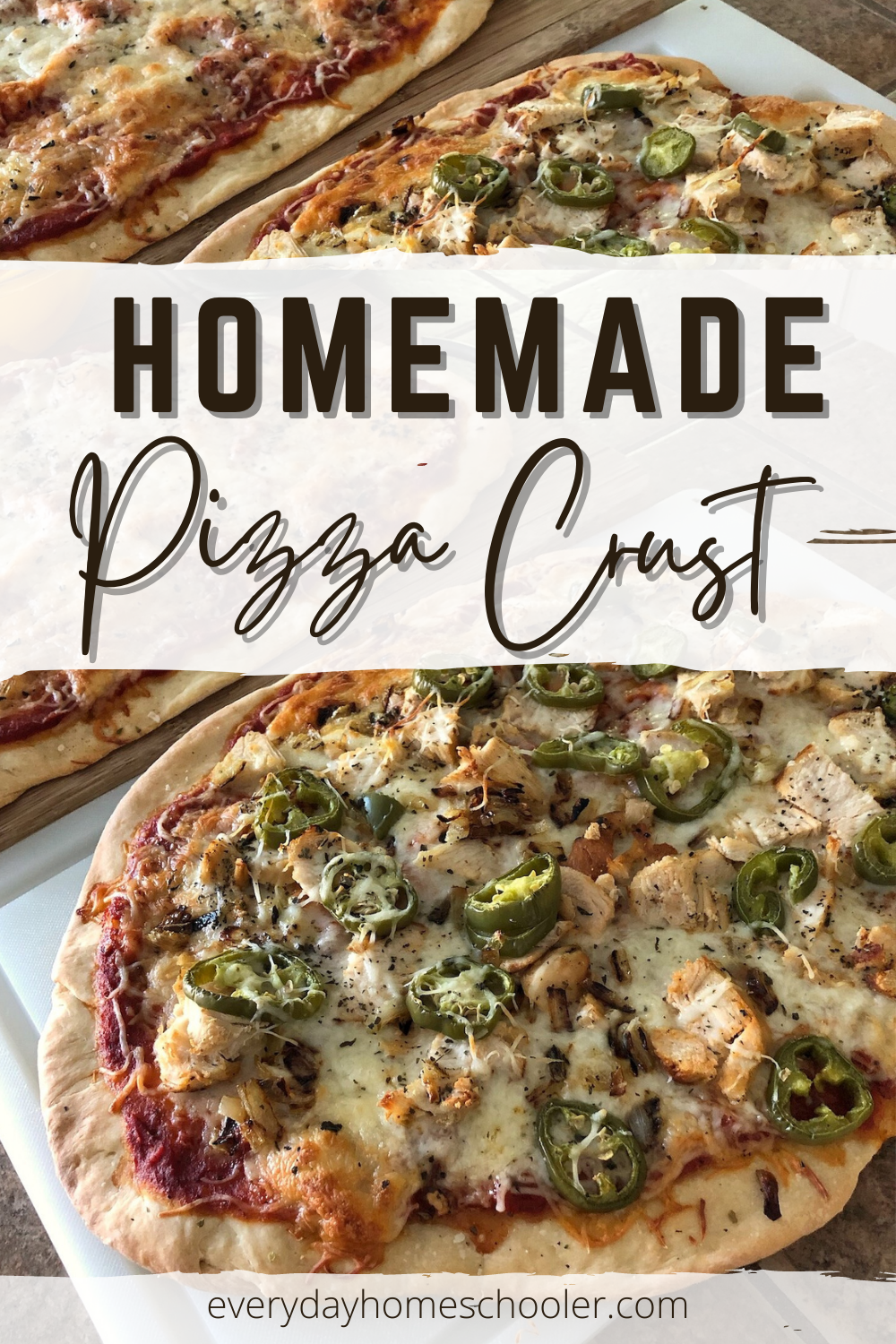 Homemade Pizza Crust — Everyday Homeschooler
