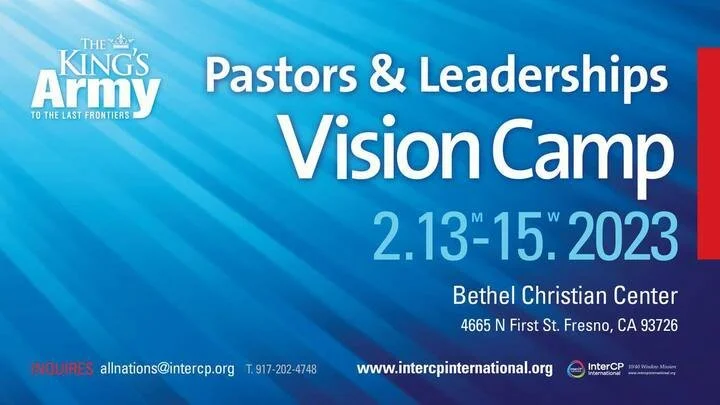 Pastors and Leaderships Vision Camp — InterCP