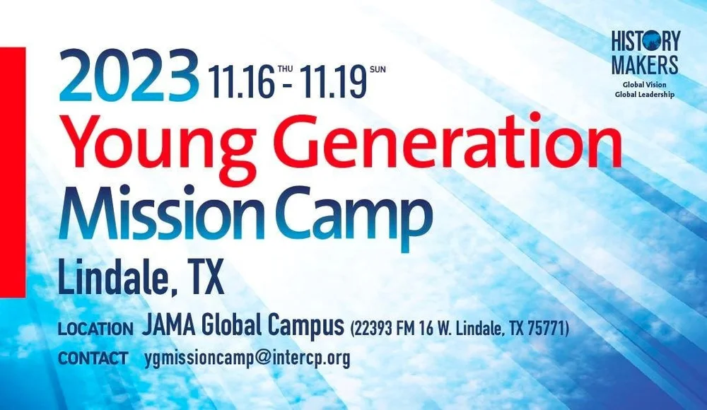 Young Generation Mission Camp — InterCP