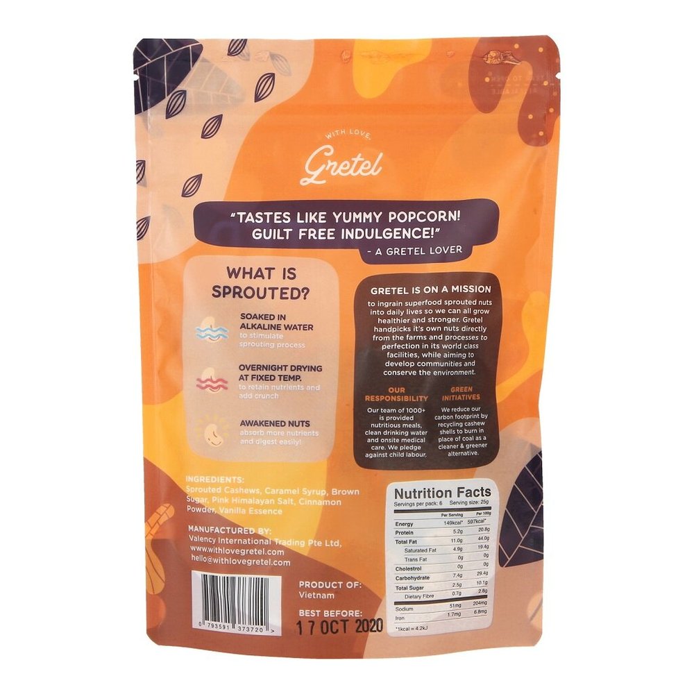 Sprouted Nuts and Seeds - Singapore Brand