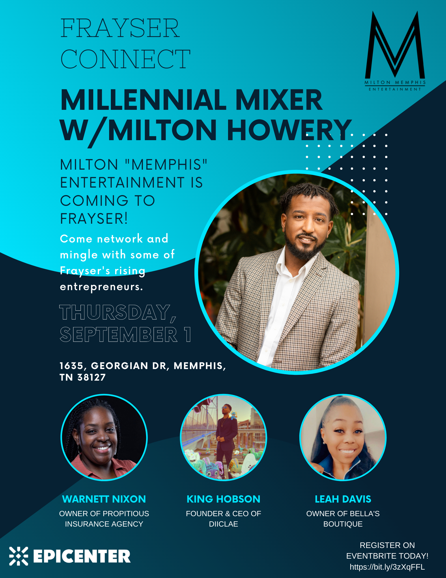 Upcoming Events — MiltonMemphis.com