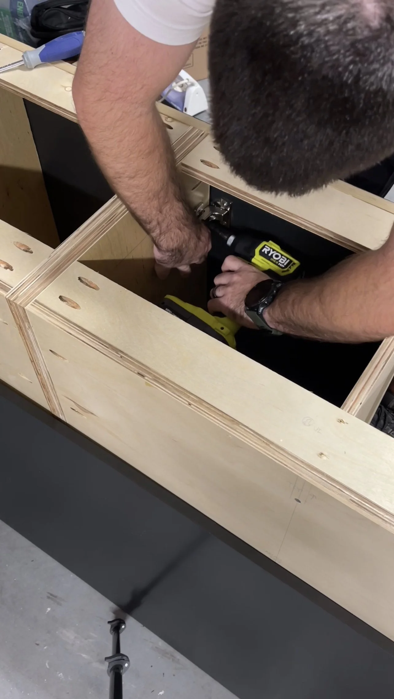 DIY T V Console Cabinet — Ashley French