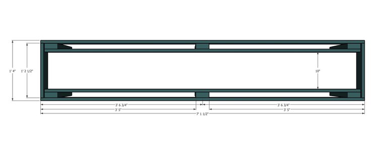DIY Outdoor Wood Bench Build Plans — Ashley French