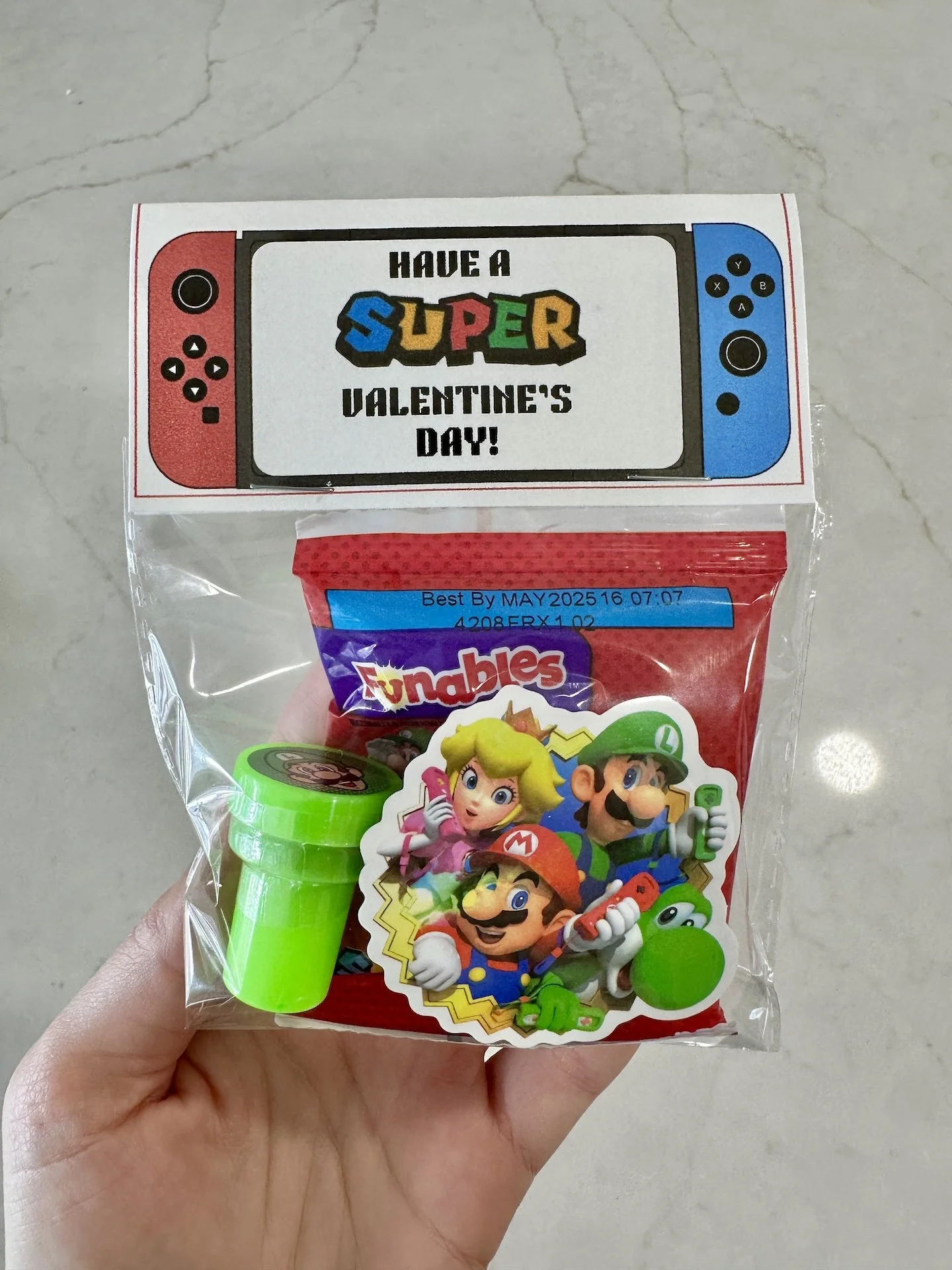 DIY Kid’s Gaming Valentine Day Treat Bags — Ashley French