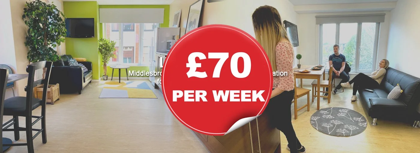 Linthorpe Hall 248 | Teesside University Student Accommodation