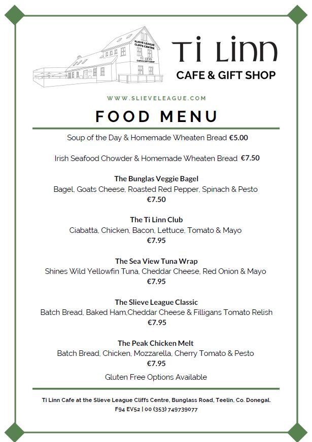 Tí Linn Cafe — Slieve League Cliffs Centre