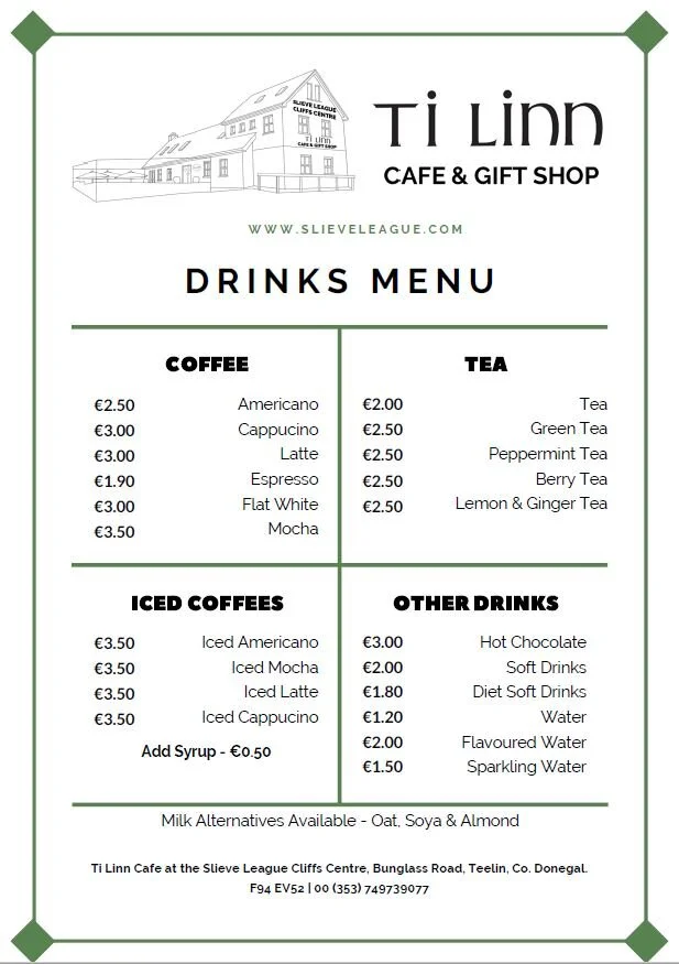 Tí Linn Cafe — Slieve League Cliffs Centre
