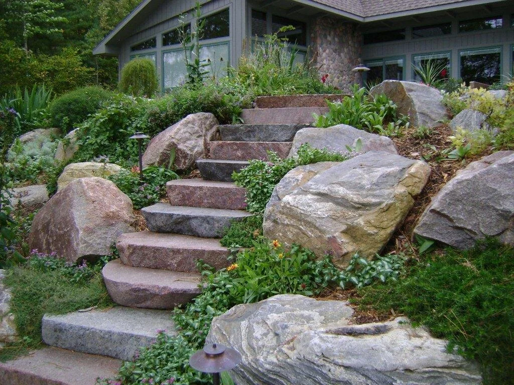 Wisconsin Granite Boulders Why Are The Rocks Pink? Devil's Lake