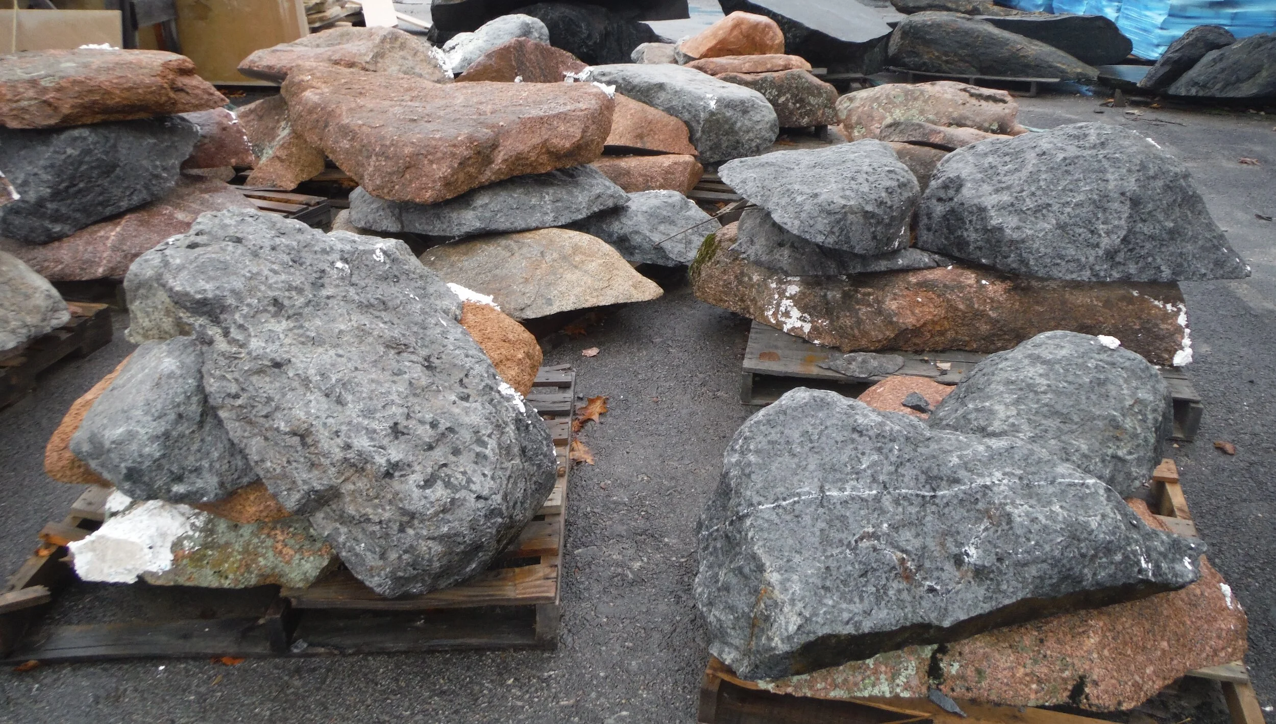 Wisconsin Granite Boulder Cut-offs — Krukowski Stone