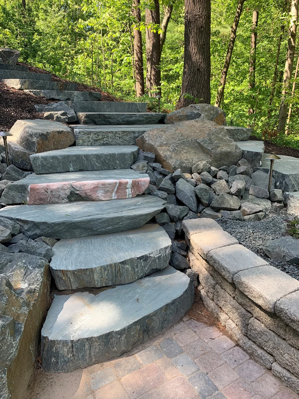 Aqua Grantique™ Random Steps — Krukowski Stone