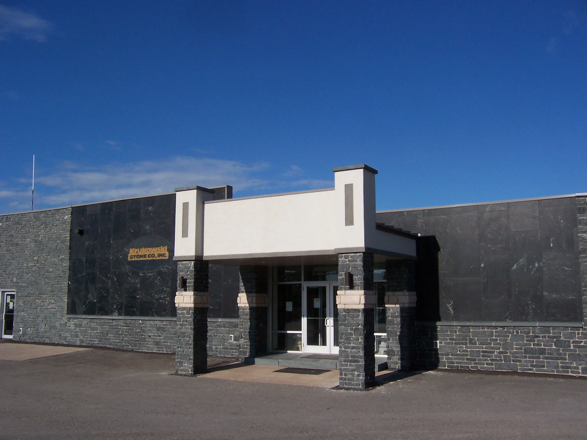 Aqua Grantique™ Brushed Cladding Panels — Krukowski Stone