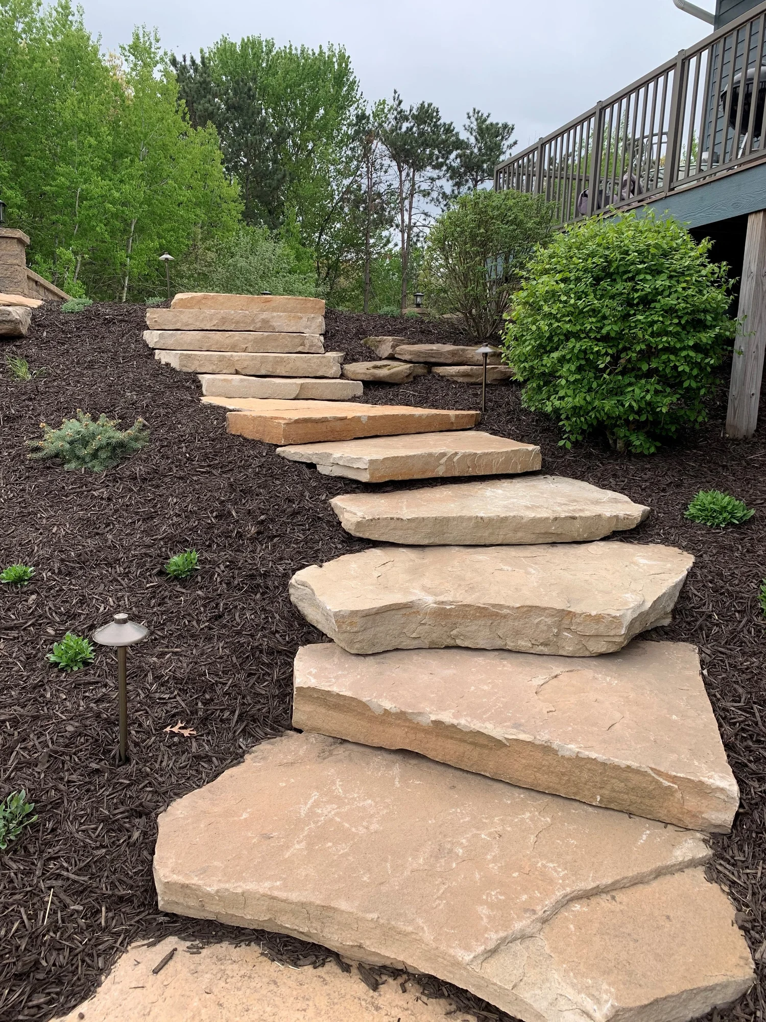 Highland Brown™ Random Steps — Krukowski Stone