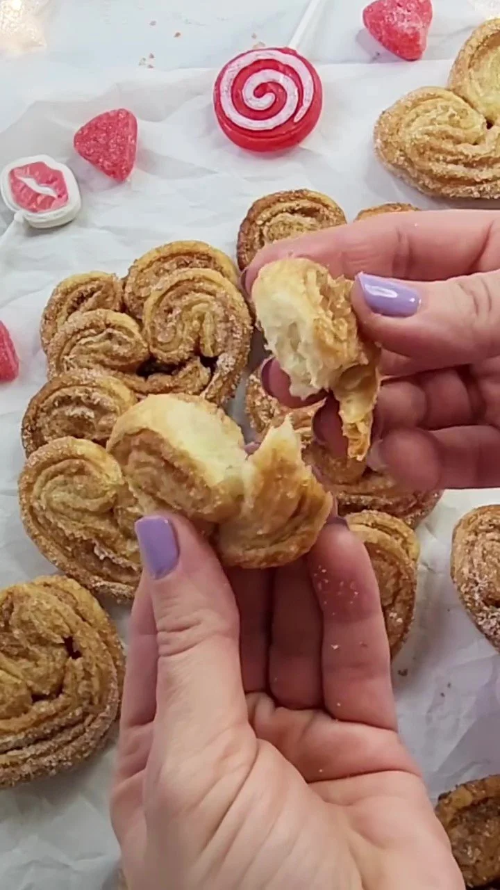 Easy French Palmier Cookies Recipe 🤎 — Sasha Cakes Chicago