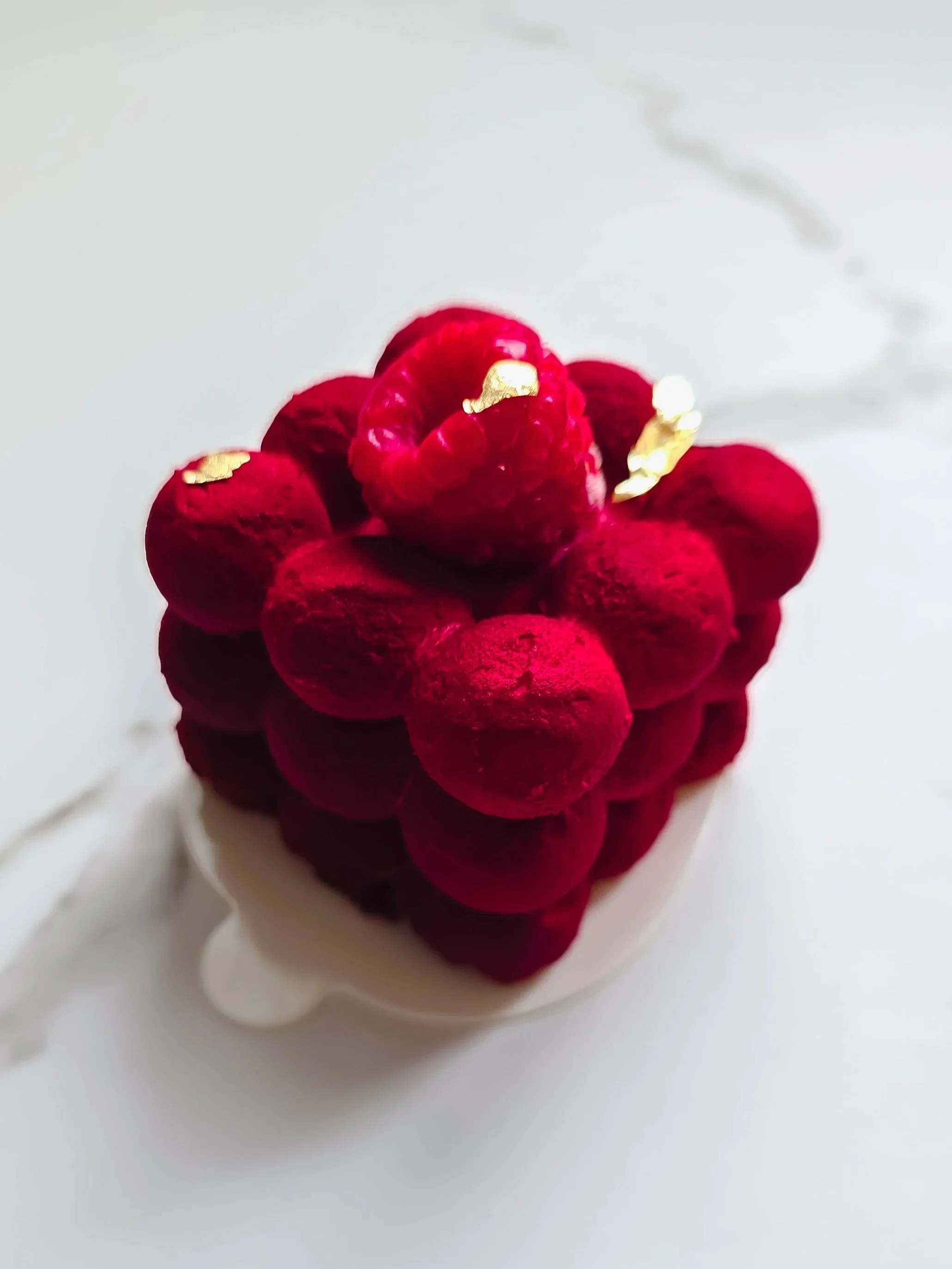 Berry Cube Mousse Fruit Illusion Cake — Sasha Cakes Chicago